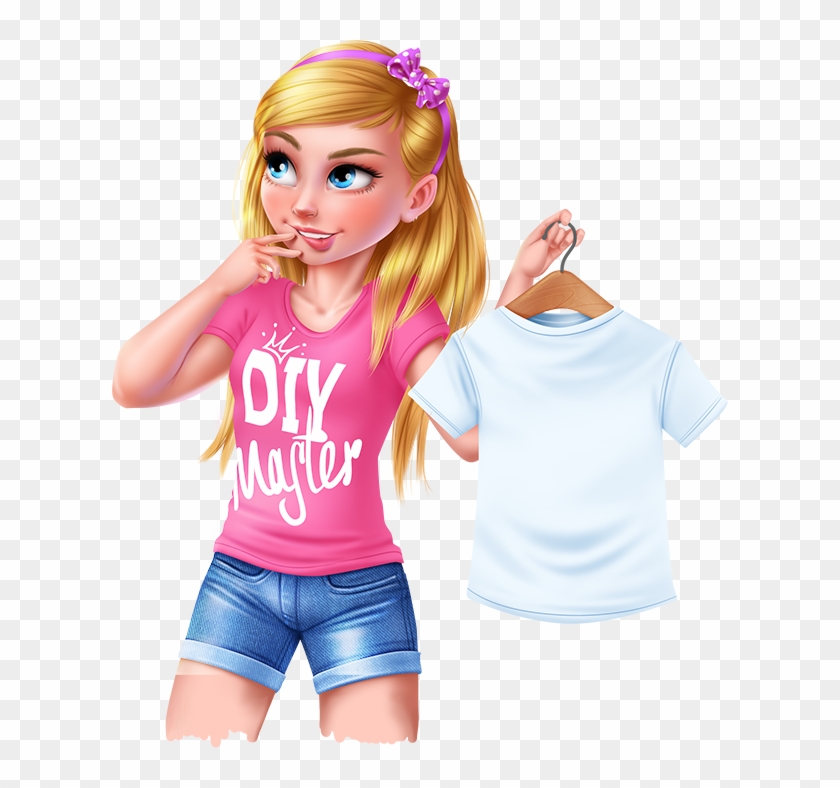 Tabtale - Girl - Free Transparent PNG Clipart Images Download