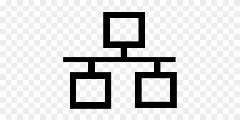 Network Lan Connected Workstations Network - Ethernet Symbol - Full ...