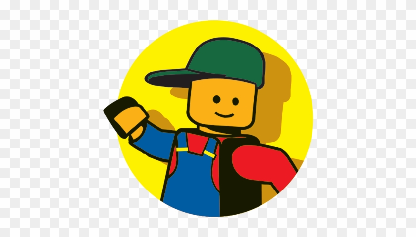 An Access Ramp Made Of Lego, Of Course - Cartoon - Full Size PNG ...