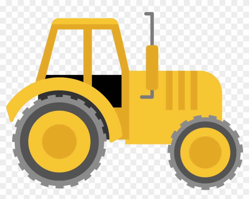 Tractor Farm Agriculture Combine Harvester - Tractor - Full Size PNG ...