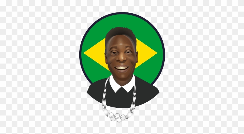 Graphic Design, Illustration - Pelé - Free Transparent PNG Clipart ...