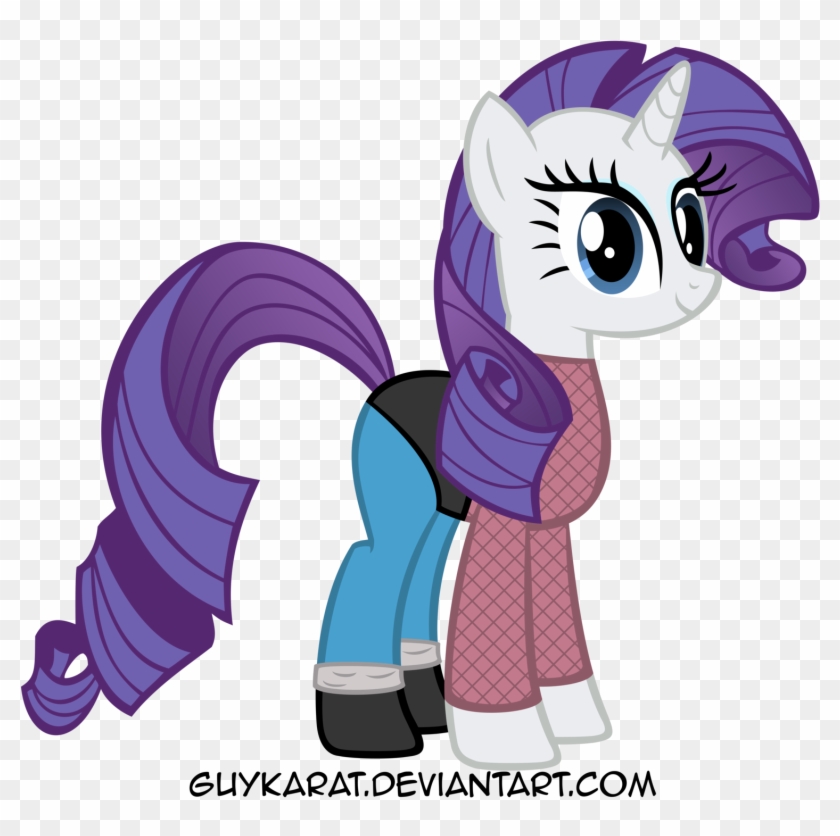 Rarity With Aerobics Outfit By Guykarat Rarity With - Cartoon - Full ...