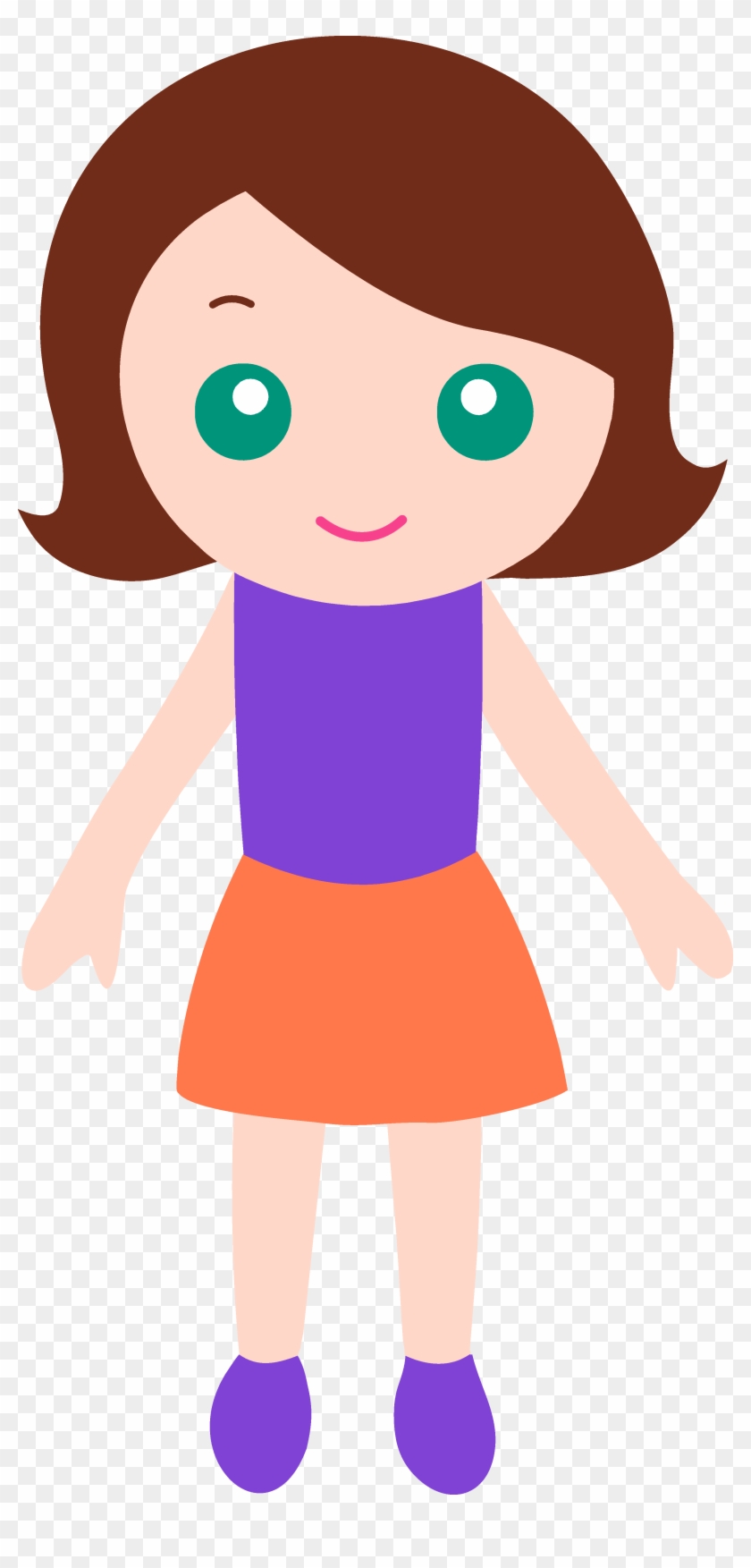 Female Clipart Hd - Girl Clipart No Background - Full Size PNG Clipart ...