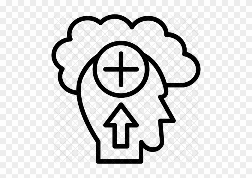Positive Thinking Icon - Self Awareness Icon - Full Size PNG Clipart ...