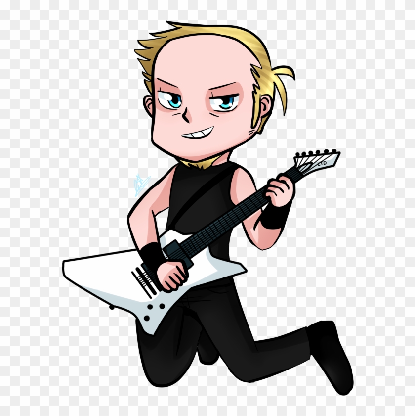 Chibi James Hetfield By Nux019 - Cartoon - Free Transparent PNG Clipart ...