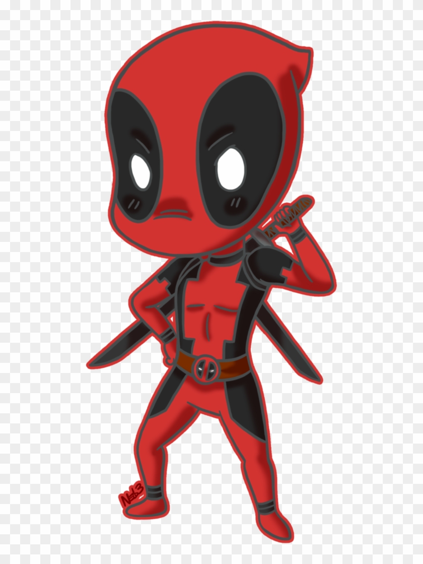 Chibi Deadpool Commission By ~theartslave On Deviantart - Deadpool ...