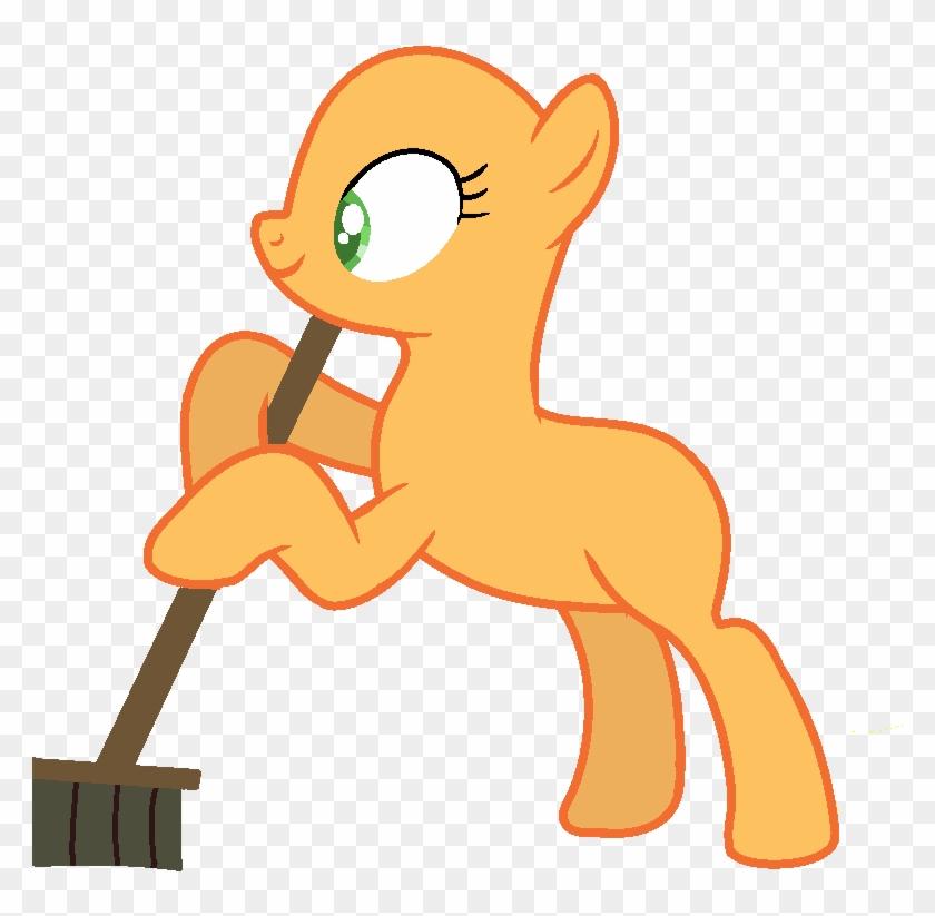 L Mlp Base L Sweep, Sweep - Mlp Base Sweeping - Full Size PNG Clipart ...