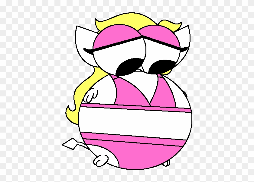 Inflated Rosina Star In Her Swimsuit By Magic Kristina - Art - Full ...