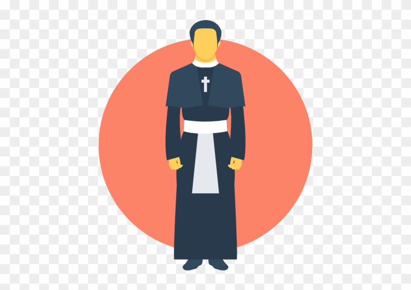 Priest Free Icon - Priest Icon - Full Size PNG Clipart Images Download