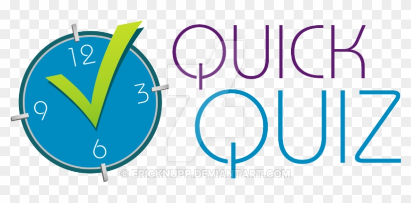 Quick Quiz Logo By Ericknupp - Circle - Full Size PNG Clipart Images ...