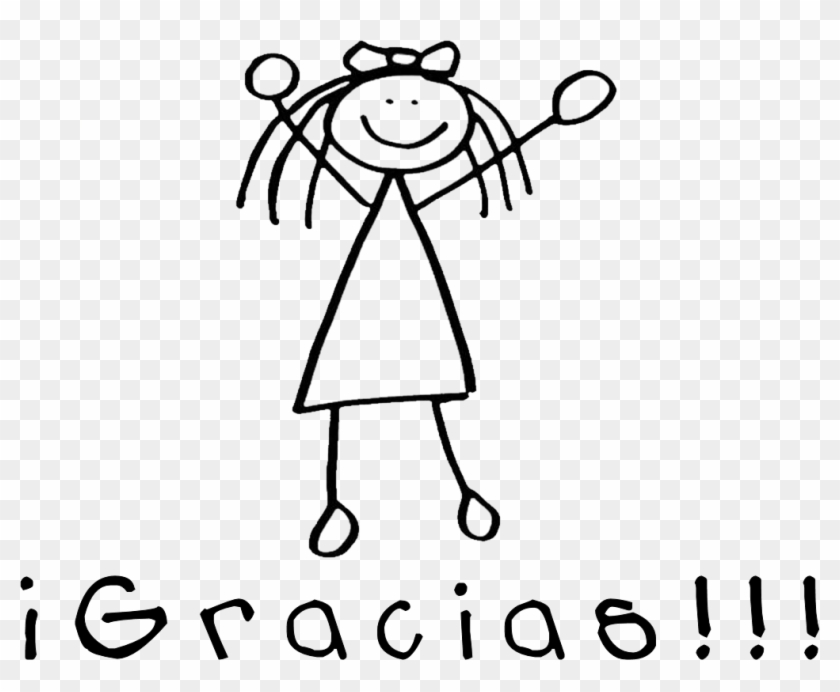 Stick Figure Drawing Female Clip Art - Girl Stick Figure Drawing - Full ...