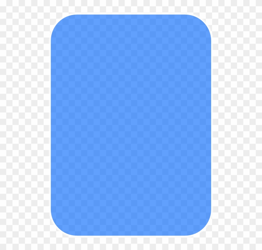 Rounded Rectangle - Electric Blue - Full Size PNG Clipart Images Download
