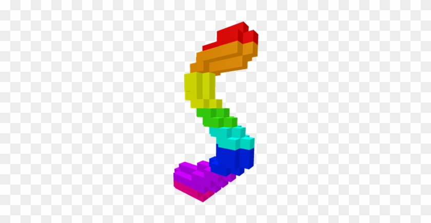 8 Bit Clipart Cat - Transparent Rainbow 8 Bit - Full Size PNG Clipart ...