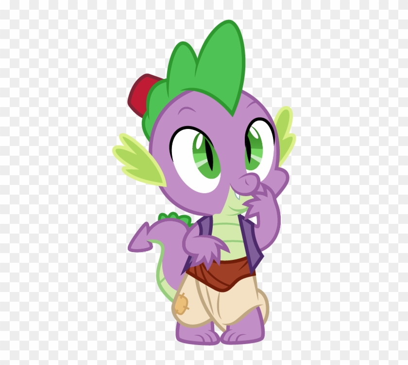 Spike As Aladdin By Cloudyglow - Spike As Aladdin - Full Size PNG ...