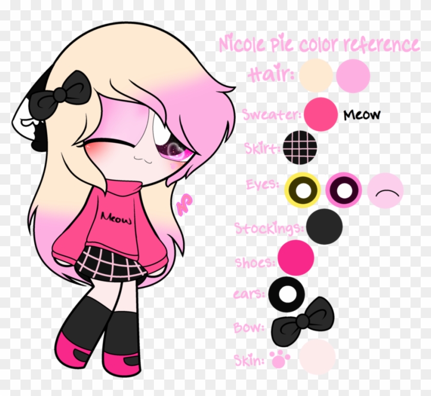 ~nicole Pie Color Reference By Nini The Inkling - Cartoon - Free ...