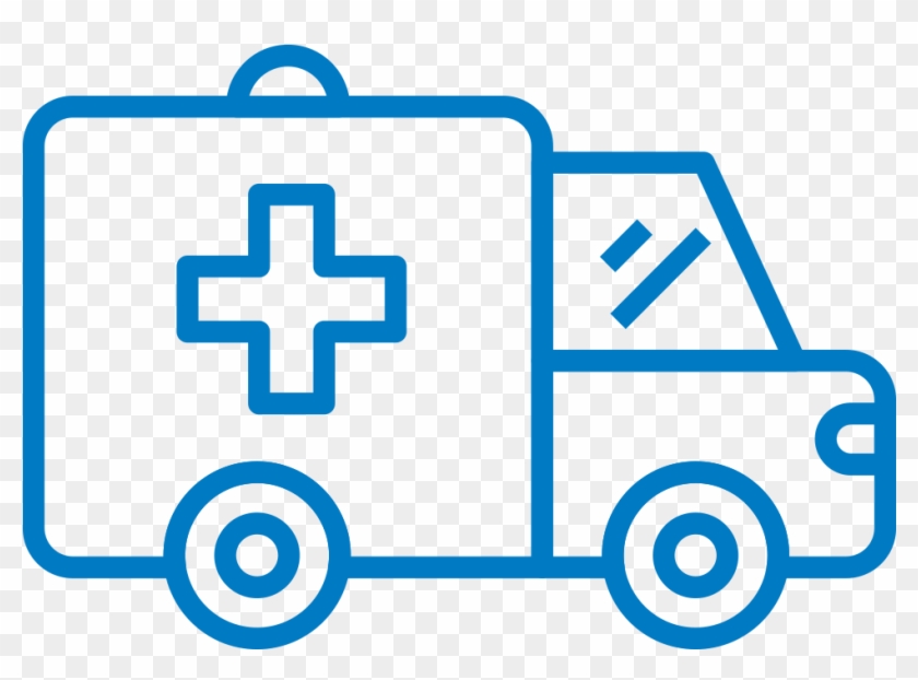 Trauma - Ambulance Icon Free - Full Size PNG Clipart Images Download
