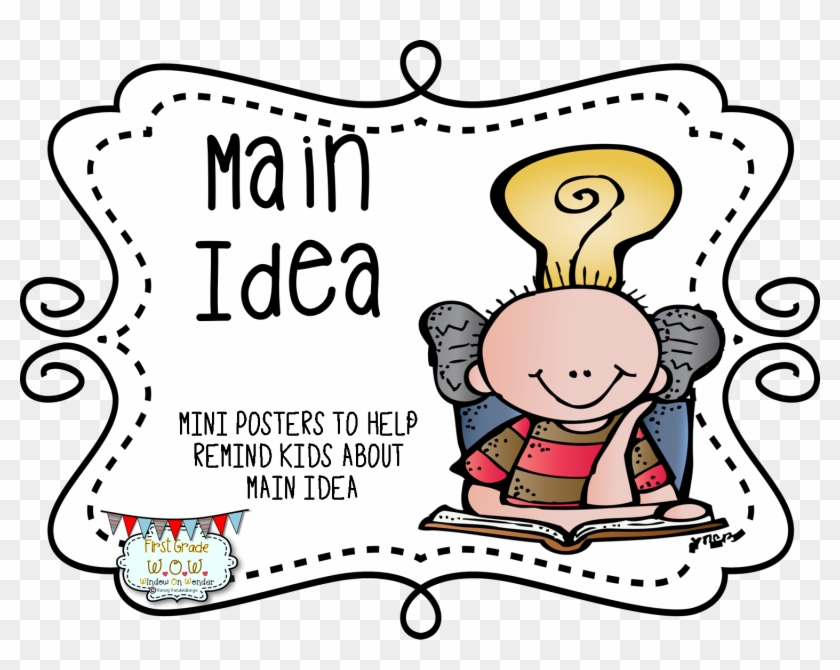 Want A Mini Unit On Main Idea - Main Idea Of Wonder - Full Size PNG ...