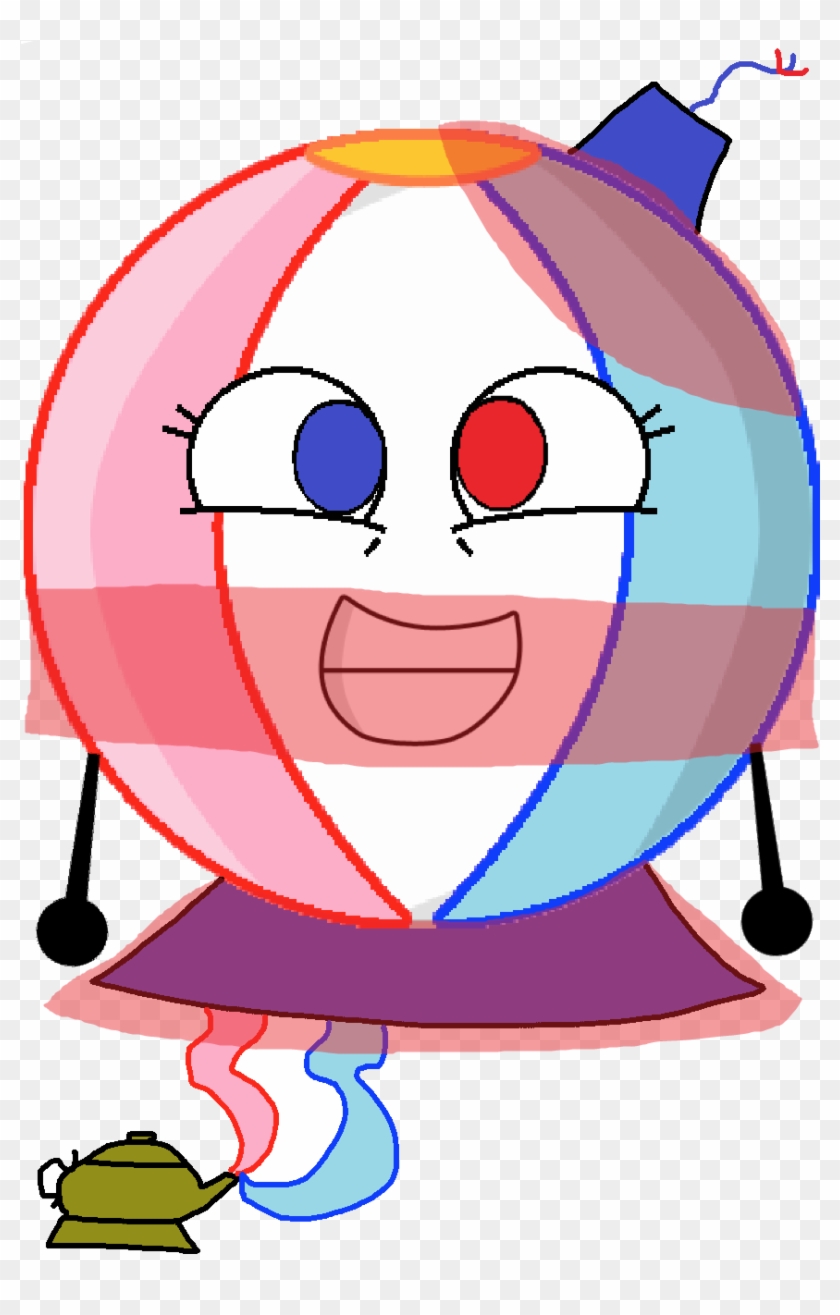 Beach Ball As A Genie Vector By Thedrksiren - Digital Art - Full Size ...