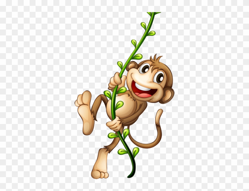 Monkey - Monkey Cartoon Png - Full Size PNG Clipart Images Download