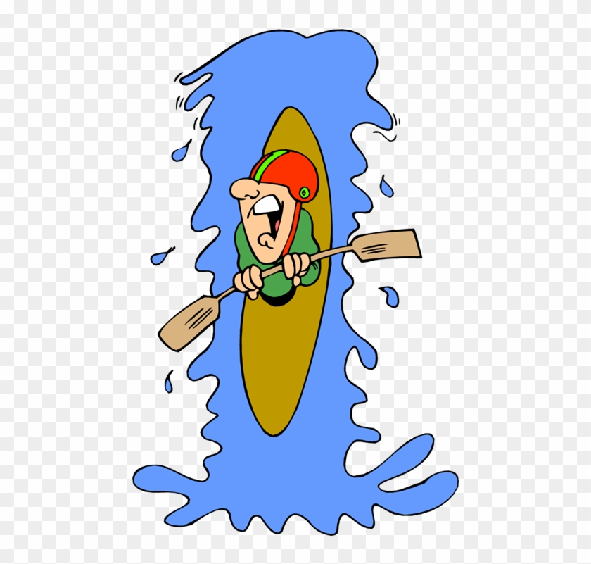 Whitewater Kayaker - Walking - Full Size PNG Clipart Images Download