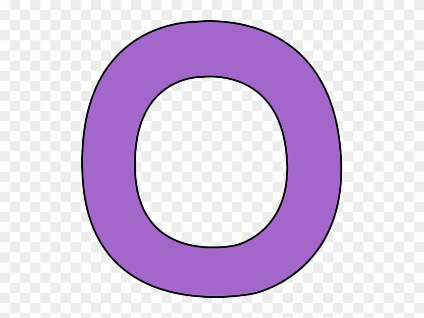 Purple Letter O Clip Art Image Large Purple Capital - Letter O Clipart ...