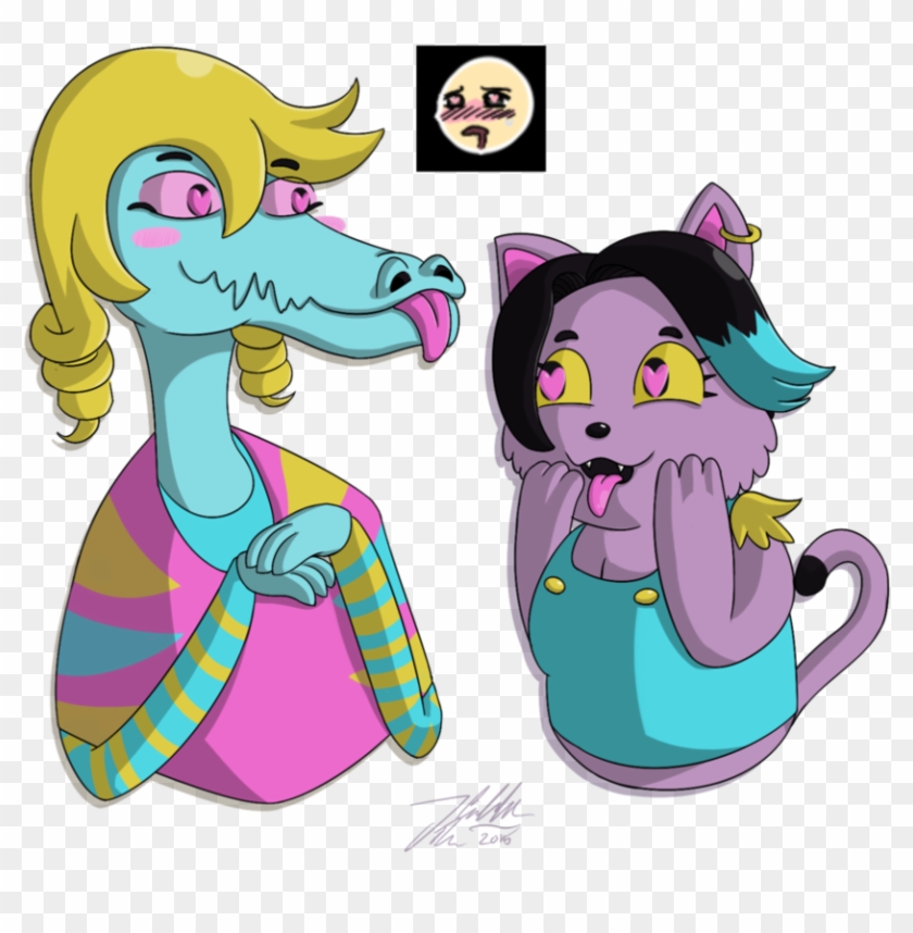 Final Emoji Challenge - Bratty X Catty Undertale - Full Size PNG ...
