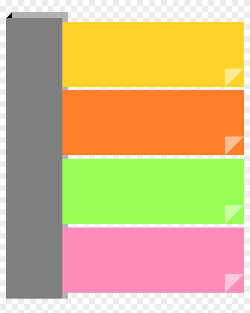 Clipart Remixed Sticky Notes Assorted Rh Openclipart - Sticky Notes ...