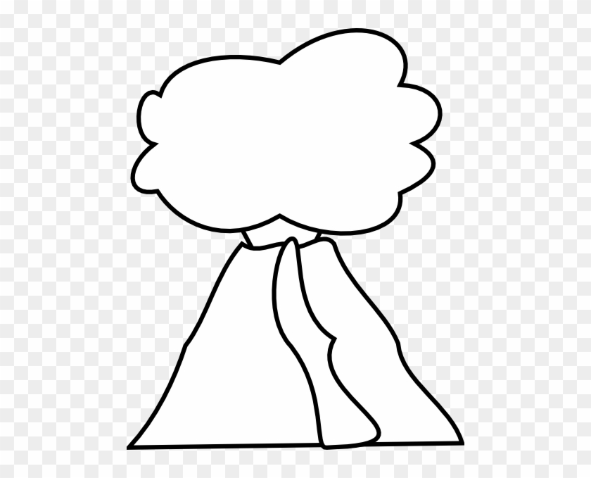 Printable - Template Of A Volcano - Full Size PNG Clipart Images Download