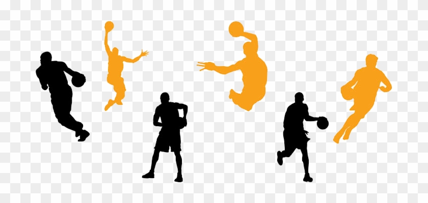 Dia Del Mini - Basketball Player Sports Man With Ball Wall Vinyl Decal ...
