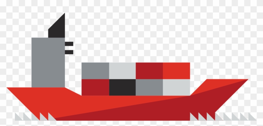 Container Ship - Marine Cargo Clip Art - Full Size PNG Clipart Images ...