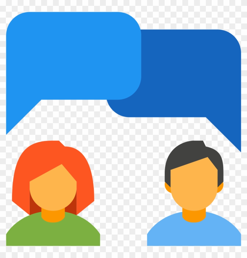 Collaboration Female Male Icon - Male Female Icon Png - Full Size PNG ...