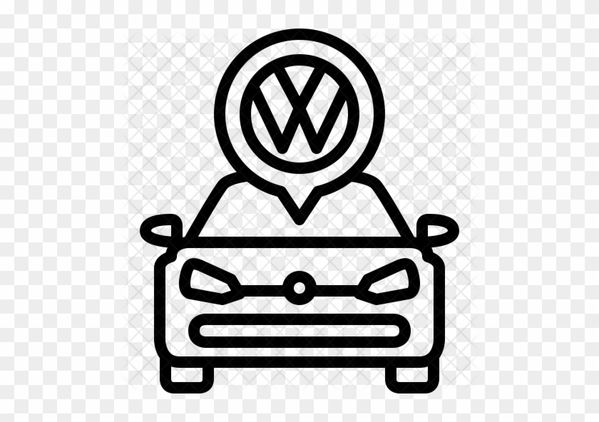 Volkswagen Icon - Volkswagen Icon - Full Size PNG Clipart Images Download