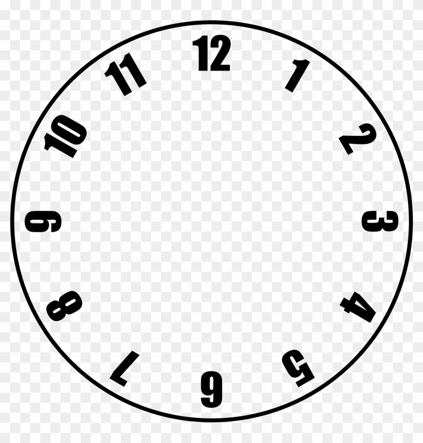 Squares Clipart Blank Clock Clock With No Hands Free Transparent 