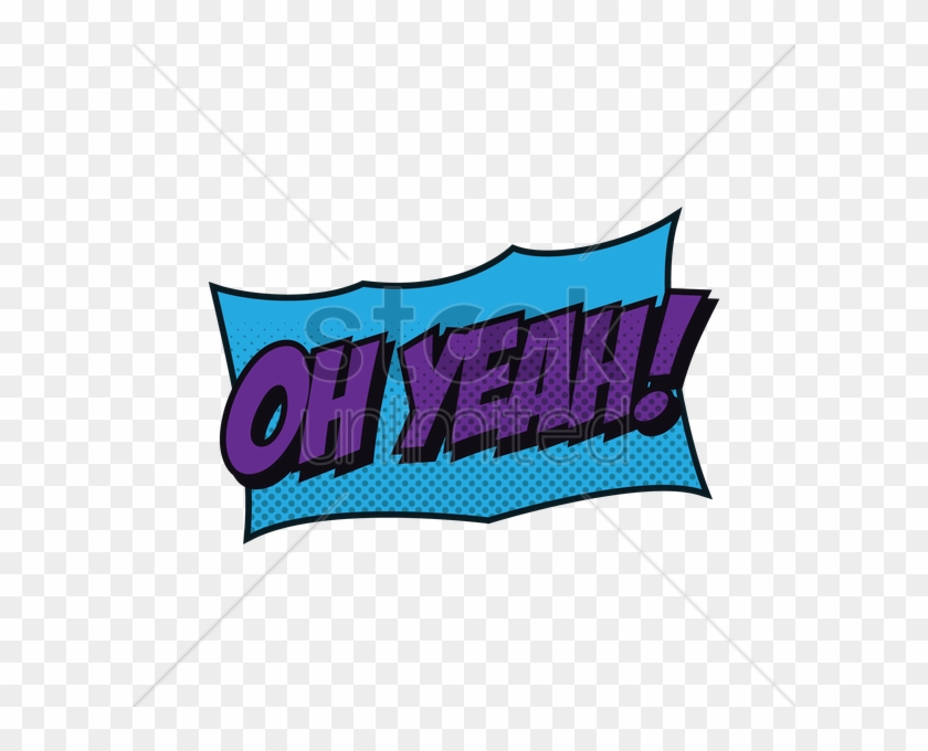 Comics Clipart Text Png - Comic Oh Yeah Png - Full Size PNG Clipart ...