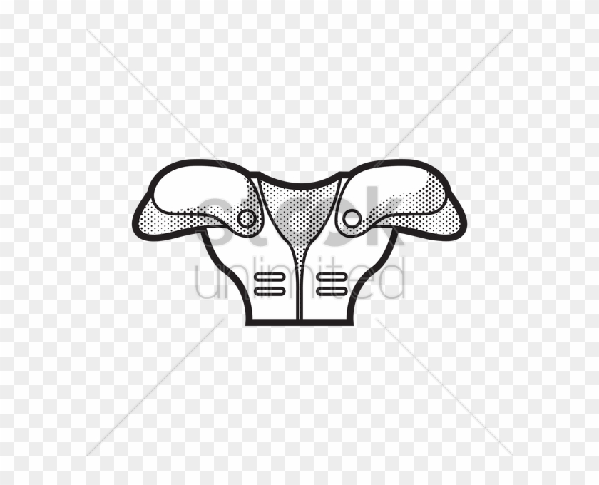 Shoulder Pad Vector Image - Shoulder Pad Vector Image - Full Size PNG ...