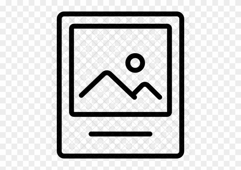 Polaroid Frame Icon - Icon - Full Size PNG Clipart Images Download