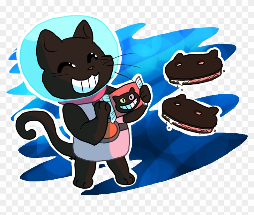 Cookie Cat 2 By Oatsandtoast - Cartoon - Free Transparent PNG Clipart ...