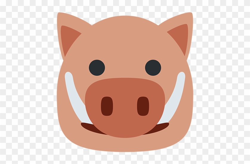 Boar Emoji - Boar Emoji - Full Size PNG Clipart Images Download