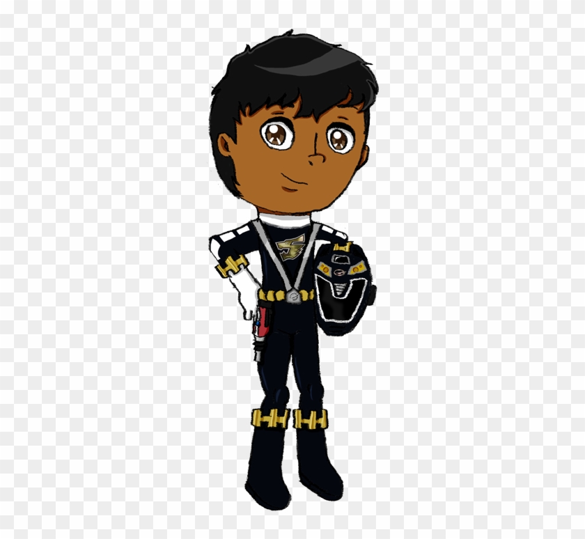 Rpm Black Ranger - Cartoon - Free Transparent PNG Clipart Images Download