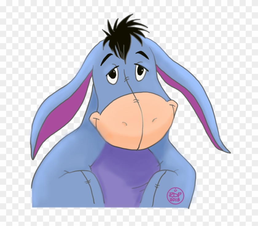 Eeyore By Smiley1starrs - Eeyore Face - Full Size PNG Clipart Images ...
