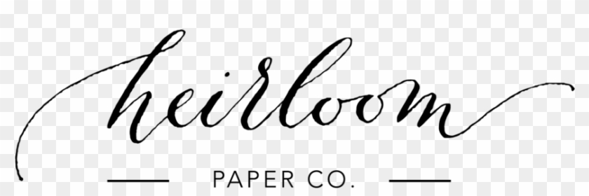 Heirloom Paper Co - Heirloom Paper Co - Free Transparent PNG Clipart ...