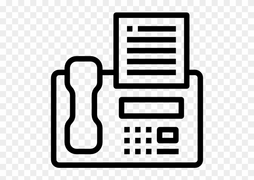 Fax Free Icon - Online Application Form Vector - Full Size PNG Clipart ...