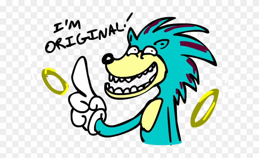 Blue The Hedgehog By The Clockwork Crow - Blue The Hedgehog By The ...