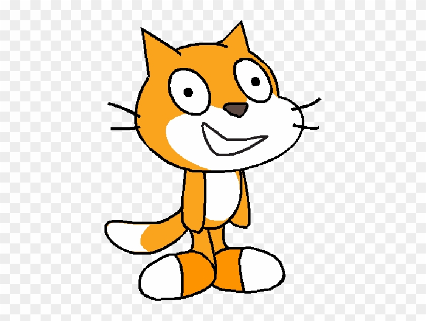 Scratch Cat Brother - Scratch Cat Sprite - Full Size PNG Clipart Images ...
