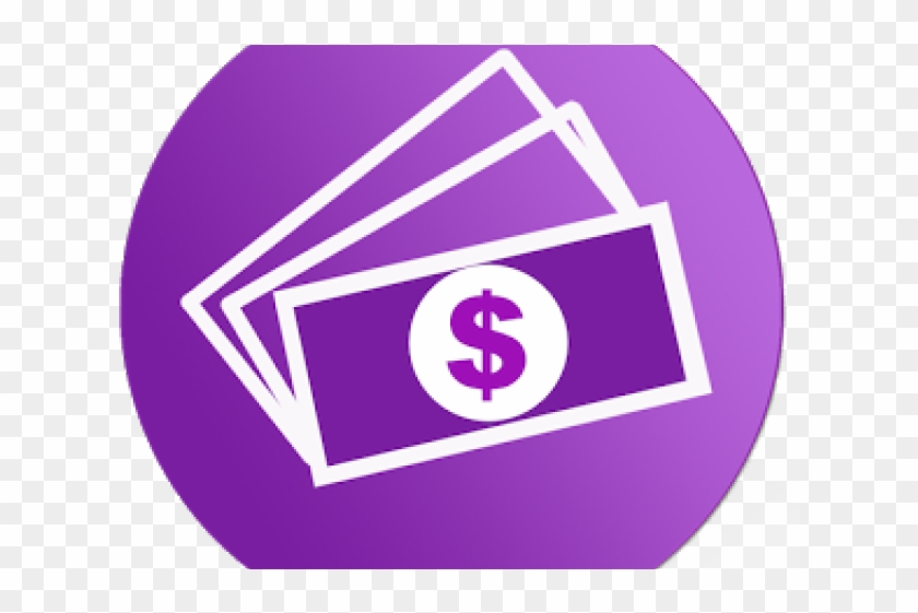 Purple Clipart Money - Money - Free Transparent PNG Clipart Images Download