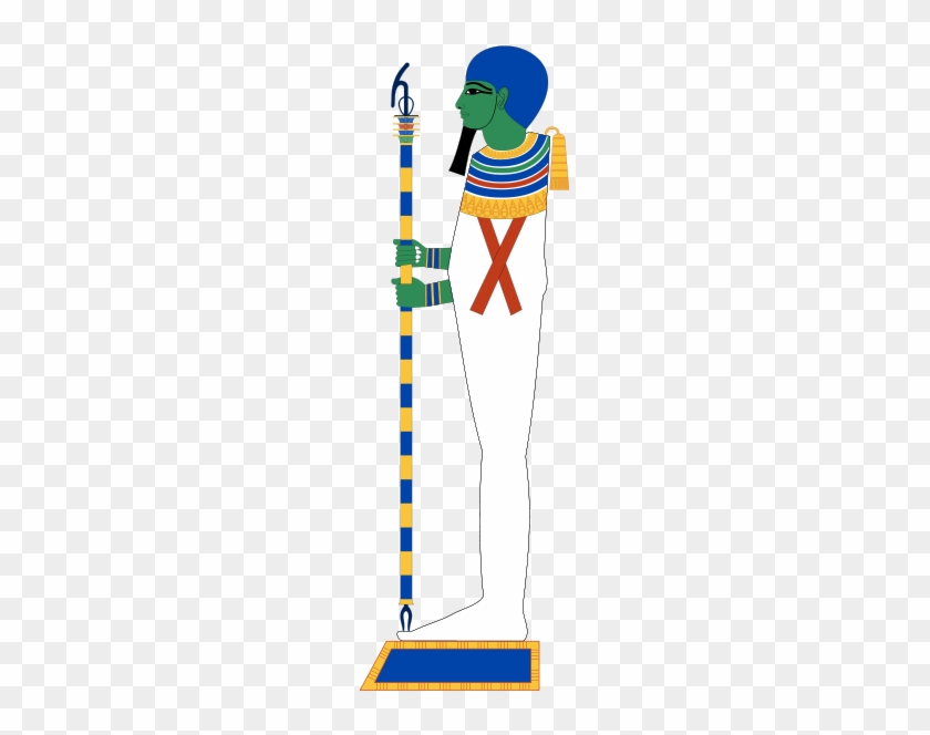Ptah - Ptah The Egyptian God - Full Size PNG Clipart Images Download