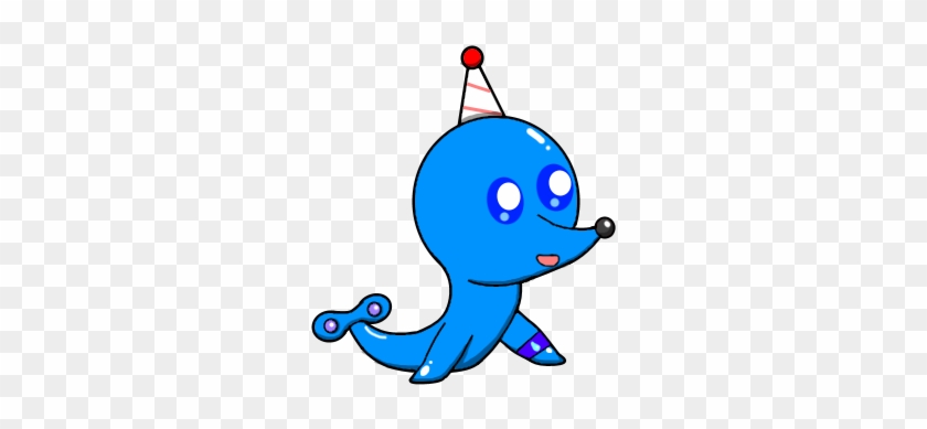 Seamy The Blue Water Seal By Micaloon - Cartoon - Full Size PNG Clipart ...