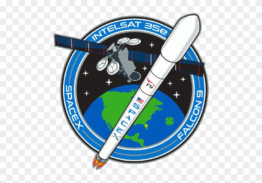 Mission Patch - Intelsat 35e - Free Transparent PNG Clipart Images Download