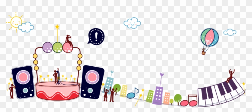 Stage Cartoon Illustration - Vector Graphics - Full Size PNG Clipart ...