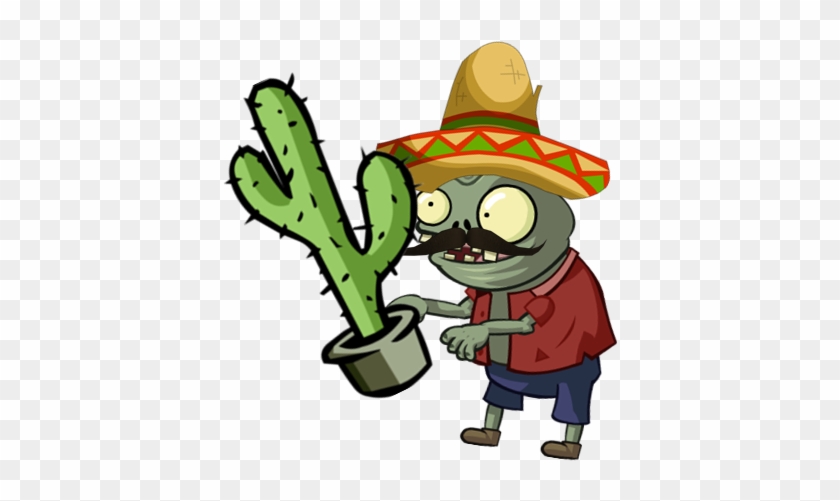 Mexican Guy - Plants Vs. Zombies - Full Size PNG Clipart Images Download
